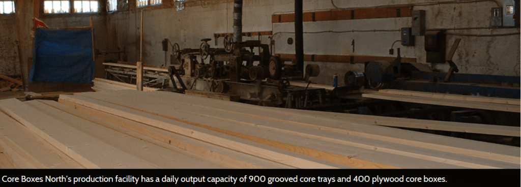 Core Boxes North – Mining & Woodworking